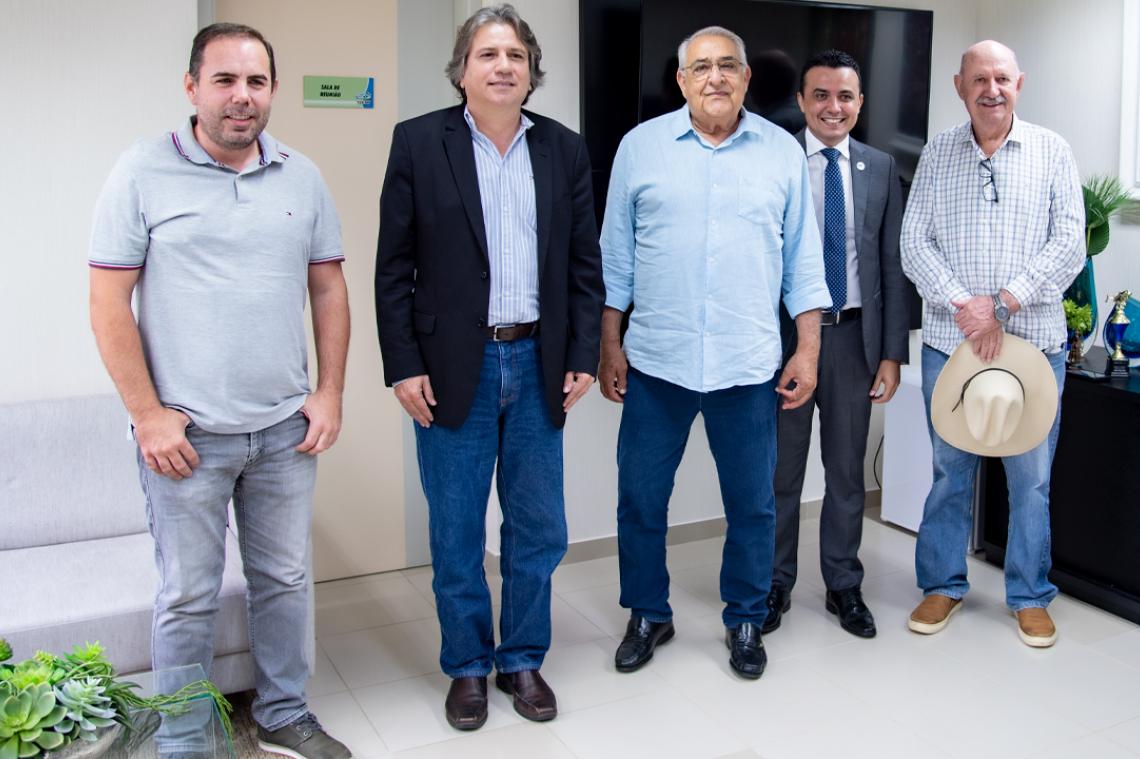 Diretoria da Aprefex se reúne com presidente do TCE-MS