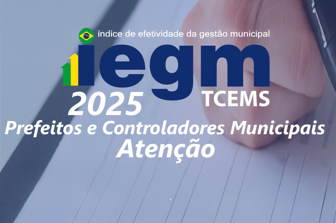 Começa dia 1º de maio prazo para envio das informações sobre IEGM